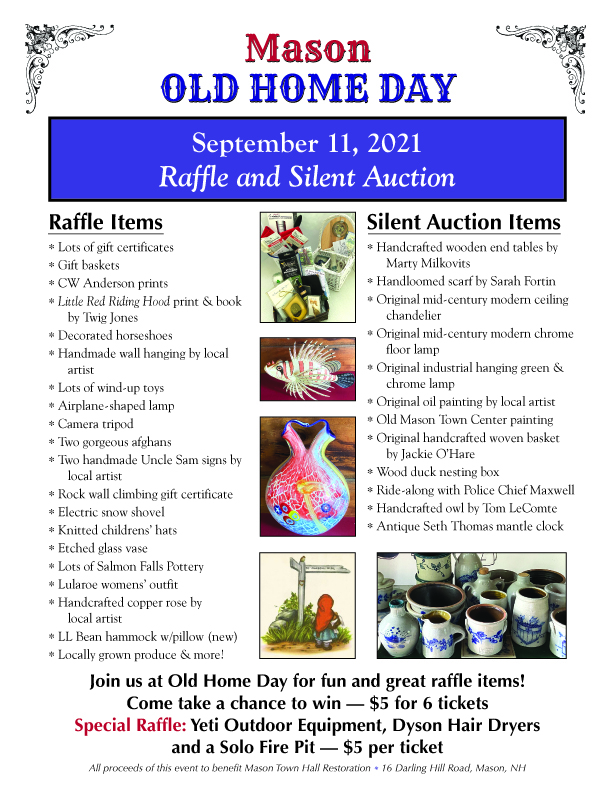 Old Home Day | Mason, NH